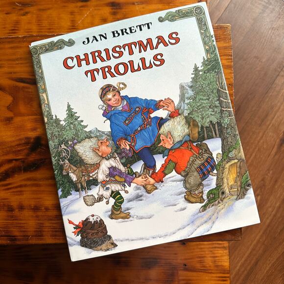 Vintage | Toys | Vintage 993 Christmas Trolls Norwegian Hardcover Book ...